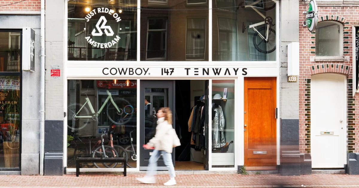 Just Ride On | Cowboy & TENWAYS | Bike Shop Amsterdam